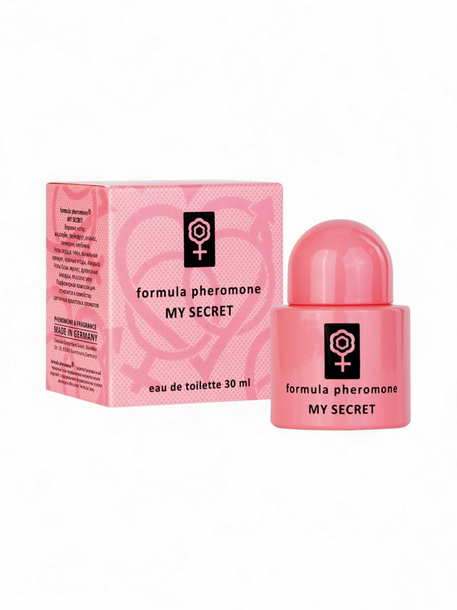 Туалетная вода женская с феромонами Formula Pheromone My Secret, 30 мл