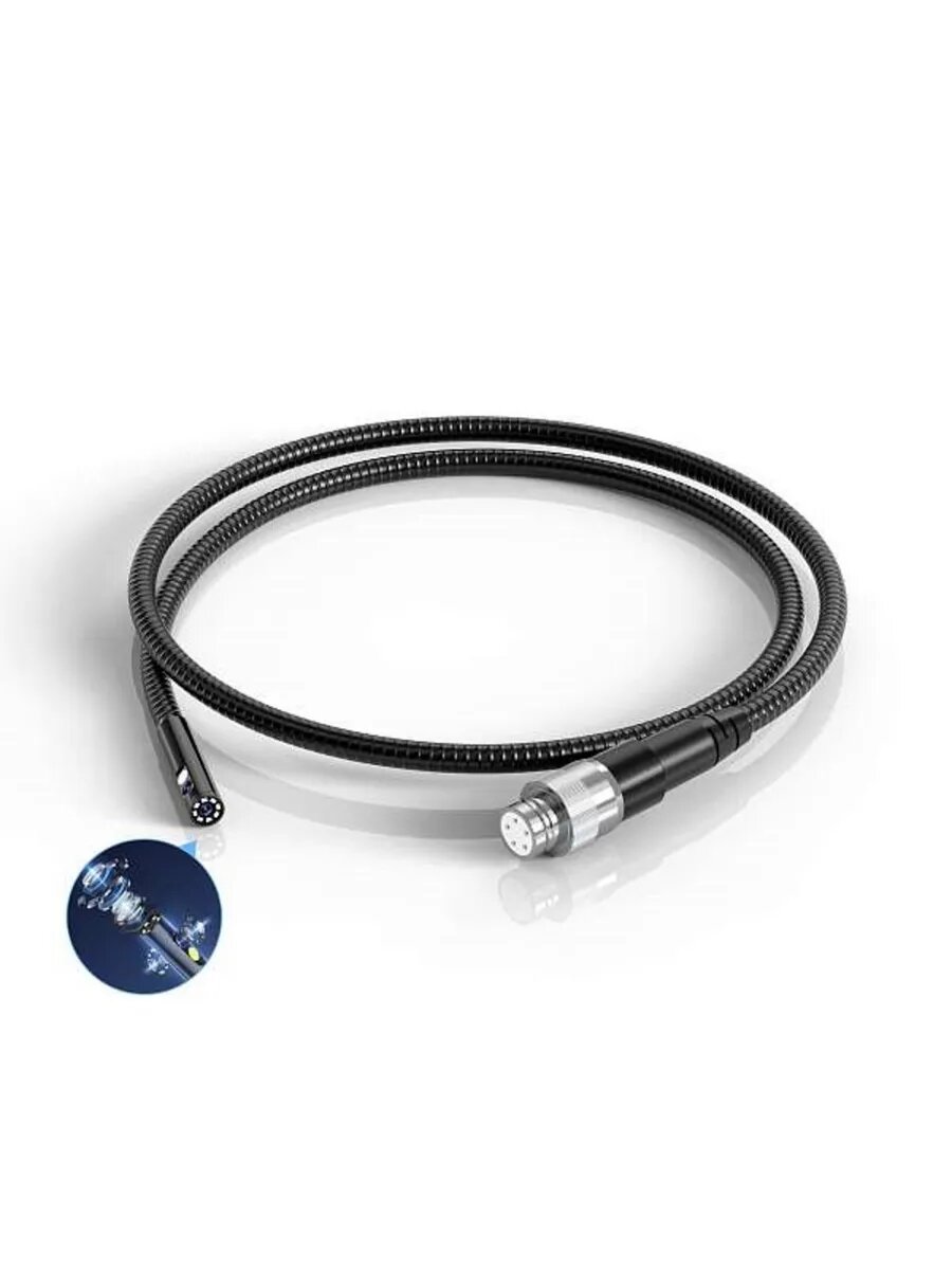 Зонд для видеоэндоскопа iCartool IC-V116A, 3 камеры, 1м, 8 мм iCartool IC-VP11680-5P