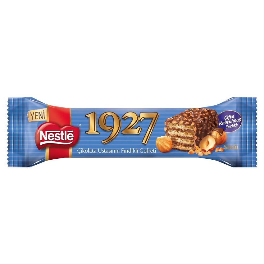 Nestle Вафли 1927 с лесным орехом 31гр