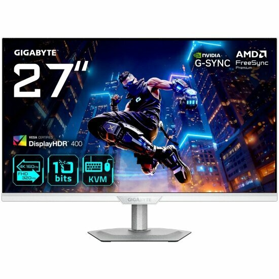 Монитор Gigabyte 27" M27UP ICE белый (20VM0-M27UPICWT-1EKR)