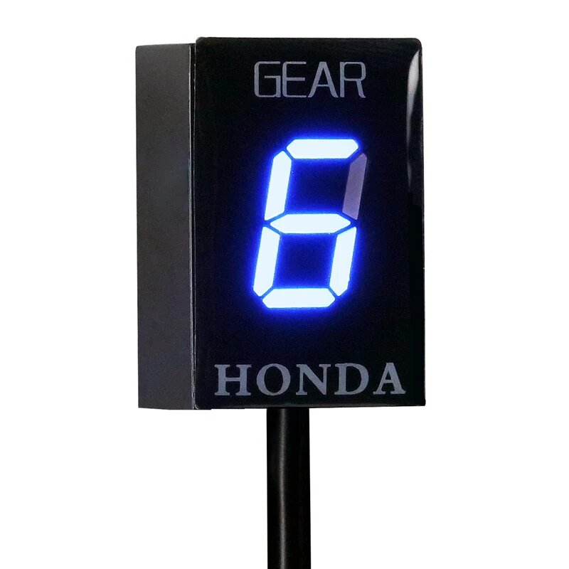 Индикатор передачи мотоцикла Honda, синий дисплей