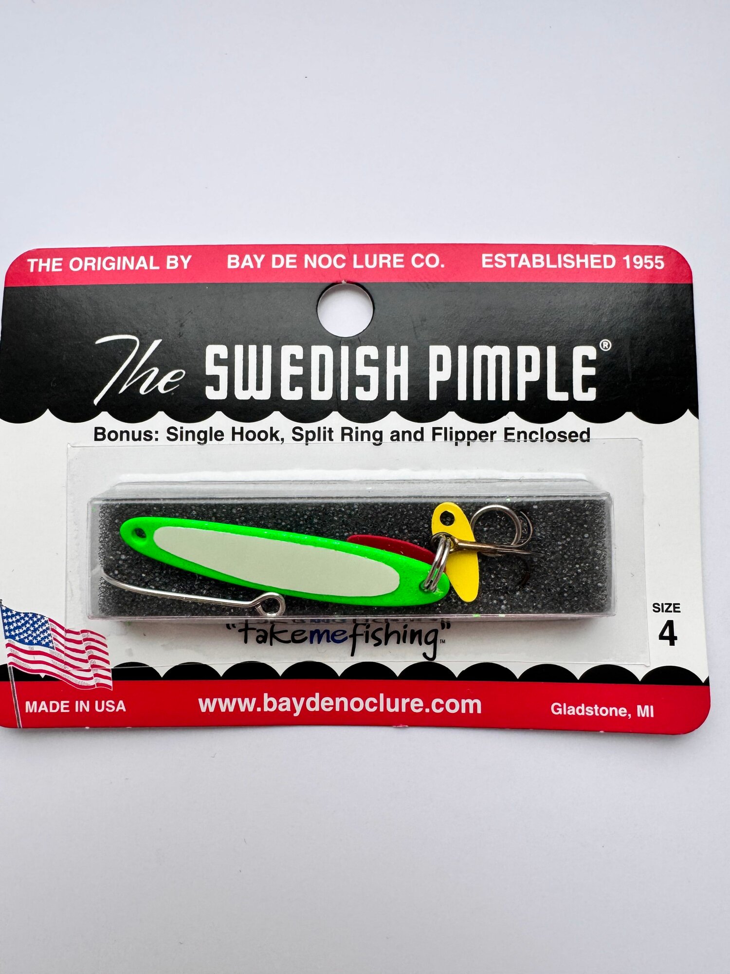 Блесна зимняя The Swedish Pimple 4