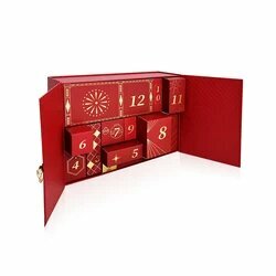 Большая биоразлагаемая пустая коробка для адвент-календаря