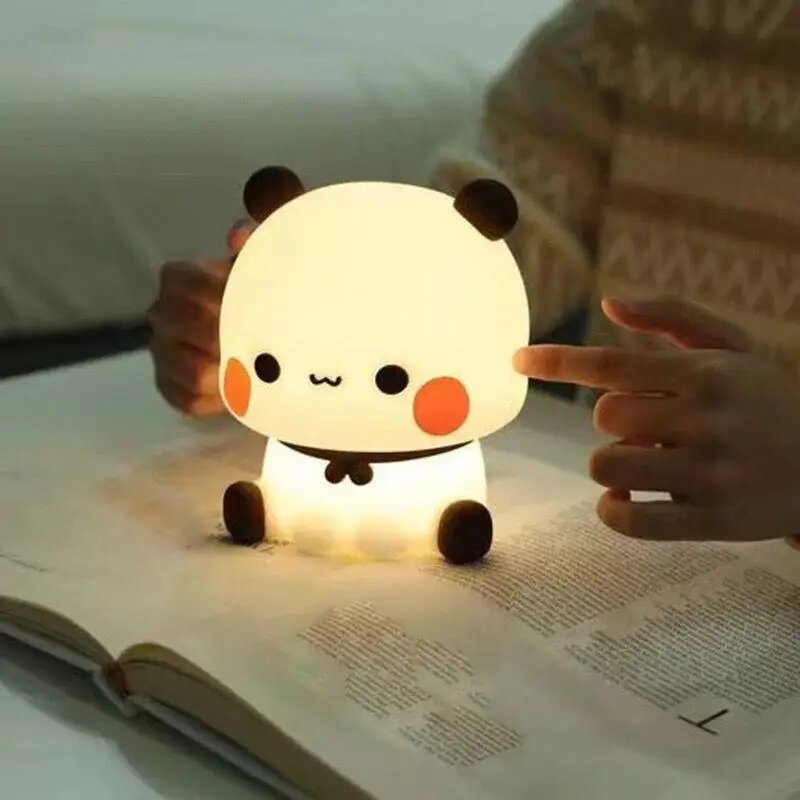 Силиконовый ночник Panda 3 режима