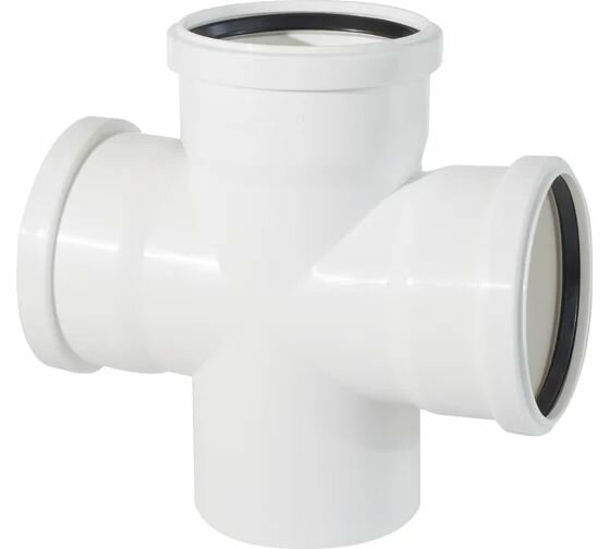 Крестовина однопл. 110/110/110/90 (бел.) Комфорт