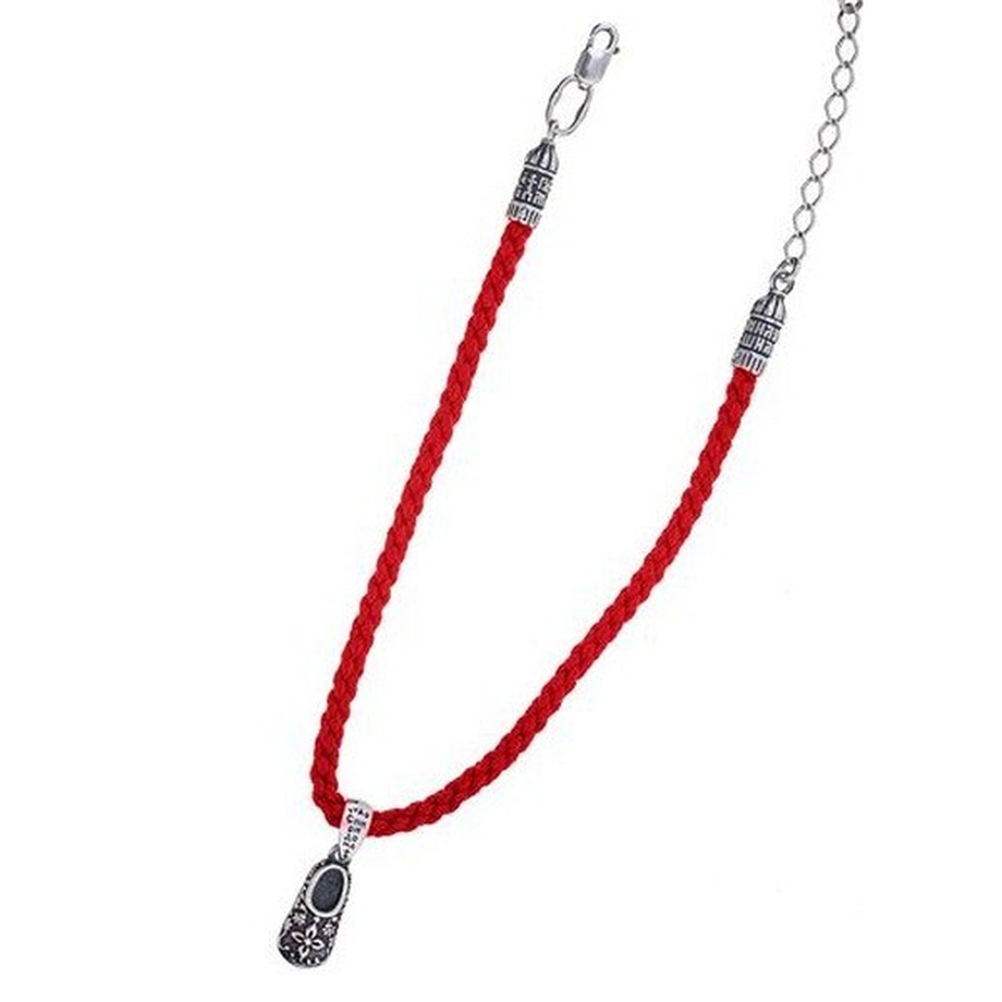 Браслет, серебро, 925 проба, чернение