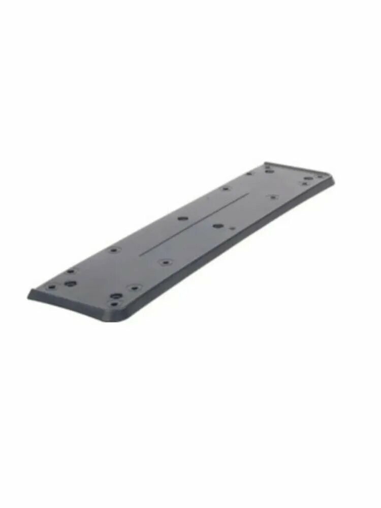 Накладка на номерной знак переднего бампера для BMW 5 серии E60 2004-2007, черная Oem 51117897271