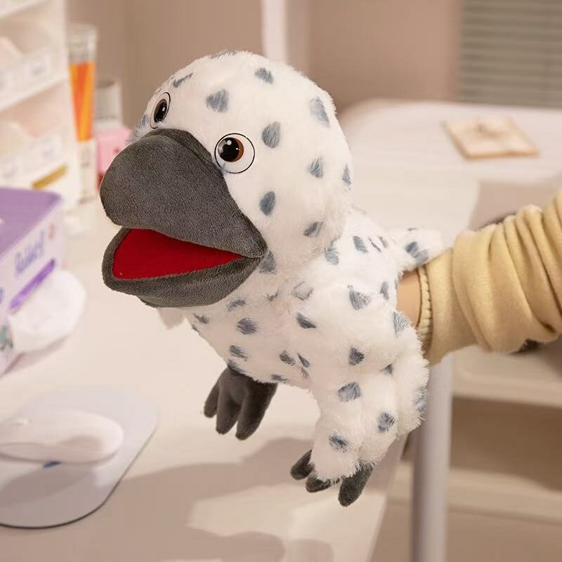 Креативная мультяшная кукла-марионетка в виде панды, игрушка для игры, плюшевая кукла.