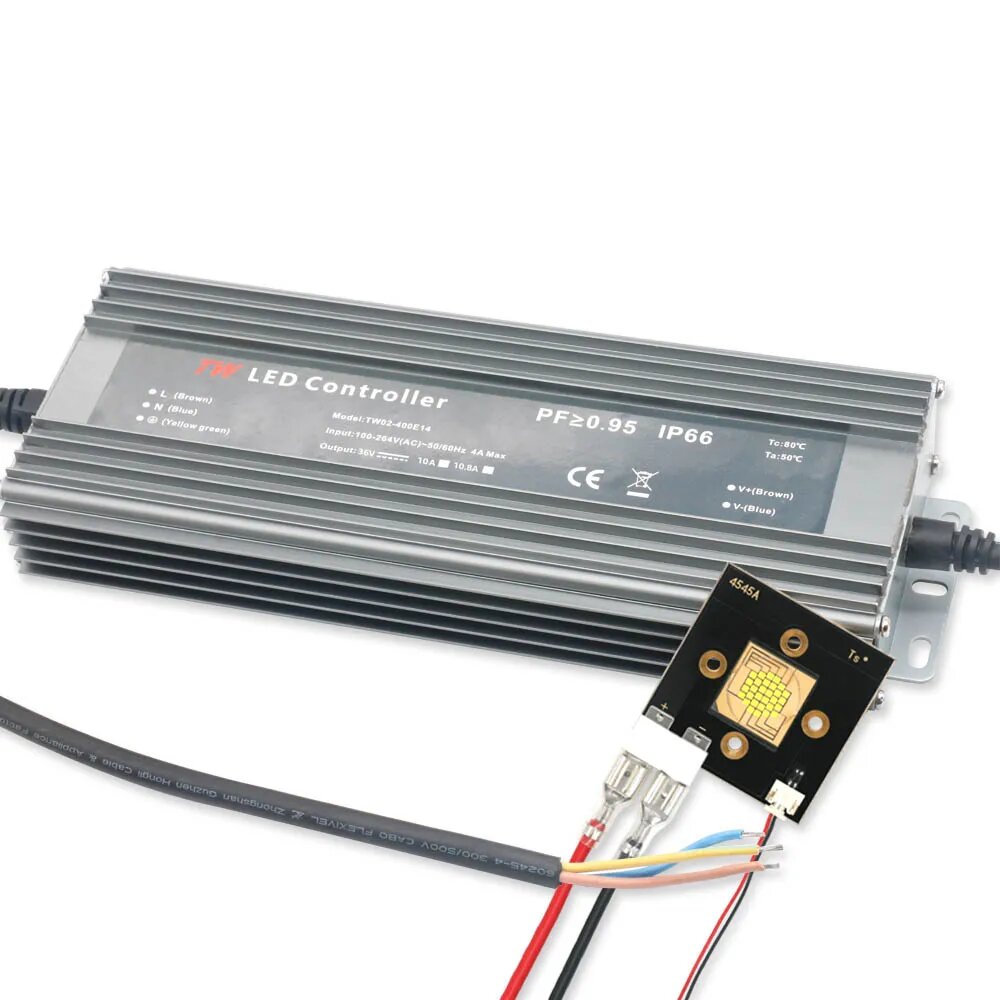 LED контроллер DT&ZM 400W, Chip and Driver 36V, IP66