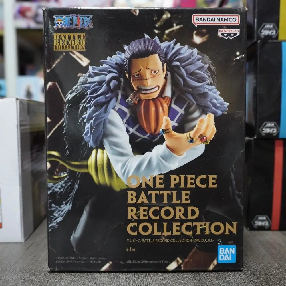 Оригинальный BANDAI Banpresto One Piece BATTLE RECORD COLLECTION Крокодил Экшн Аниме Фигурка ПВХ Коллекционные игрушки