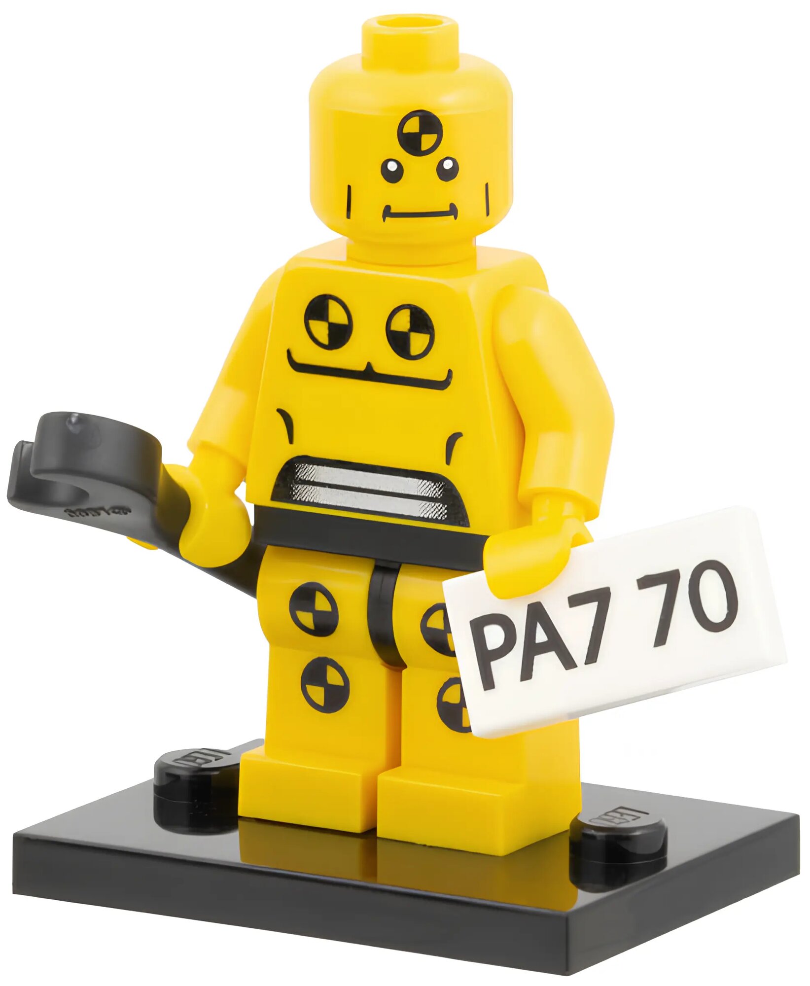 Минифигурка LEGO Collectible Minifigures Demolition Dummy col01-8 N