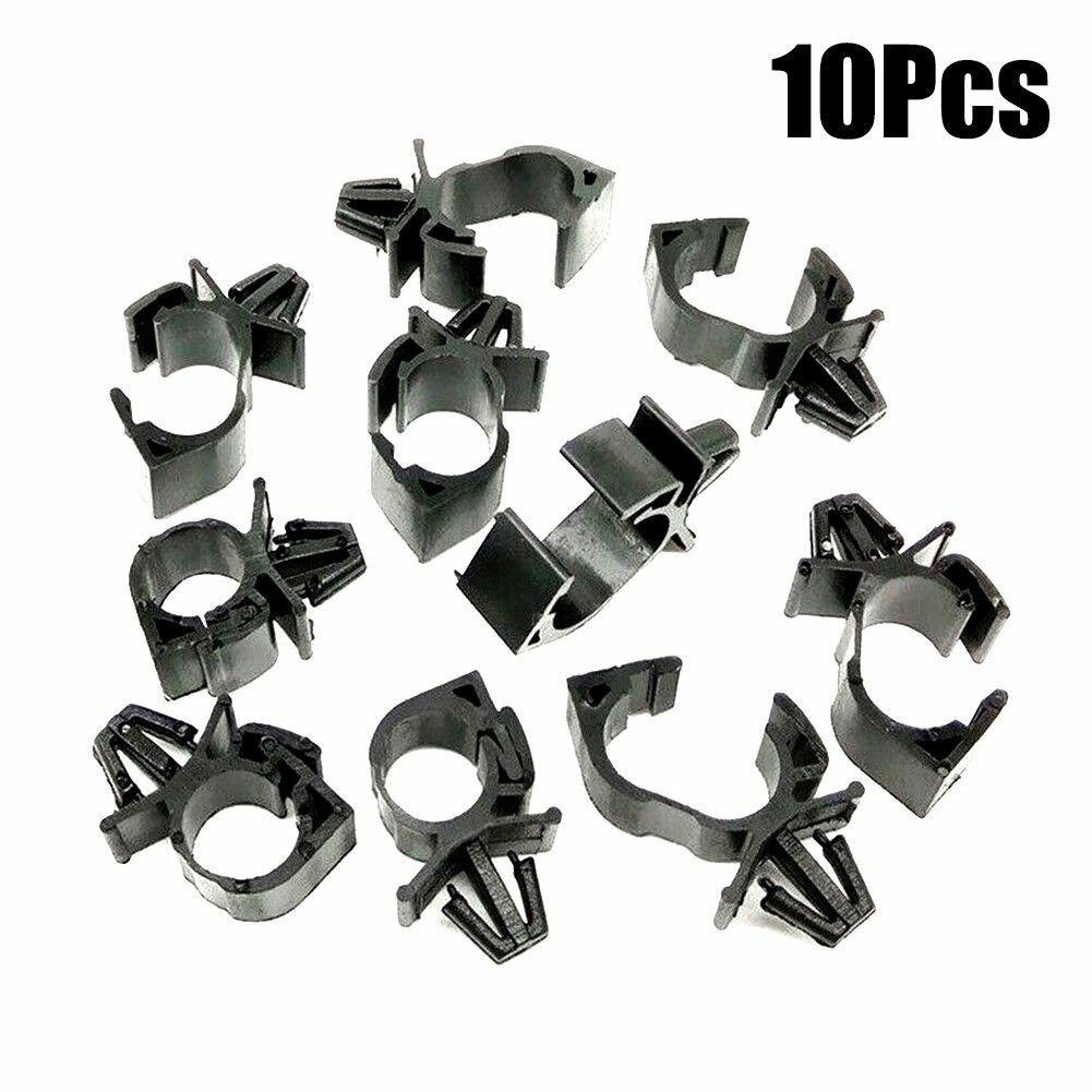 10 шт. Автомобильный зажим для крепления жгута проводов, фиксатор кабеля, зажим для шланга, стяжка, держатель