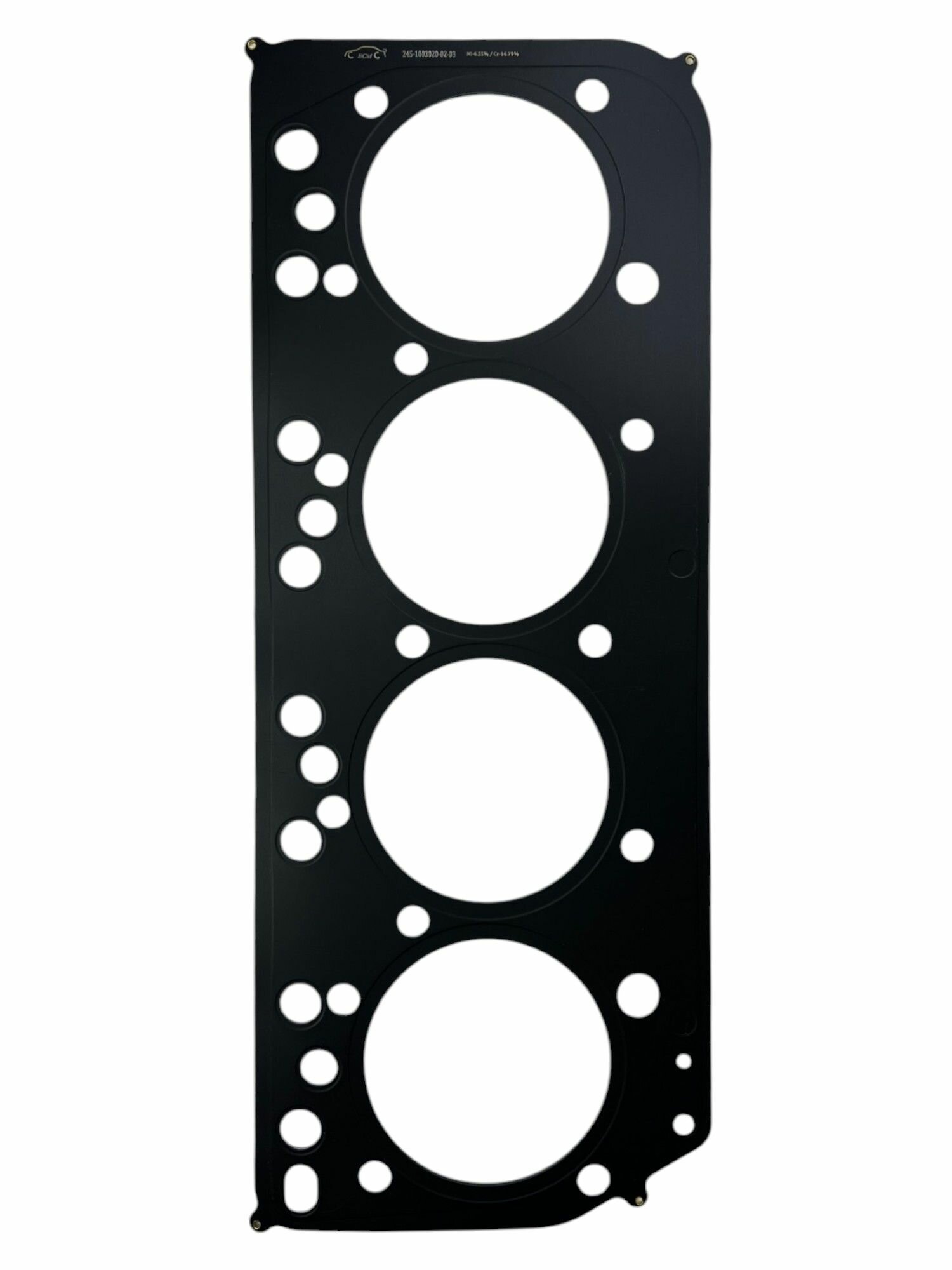 Прокладка головки блока Д-245 (3 слоя нержавеющая сталь) с герметиком БЦМ