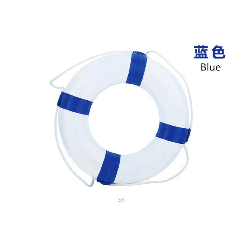 Аксессуары для бассейна спасательный круг lifeguard спортивный плавательный спасательный буй safety голубой