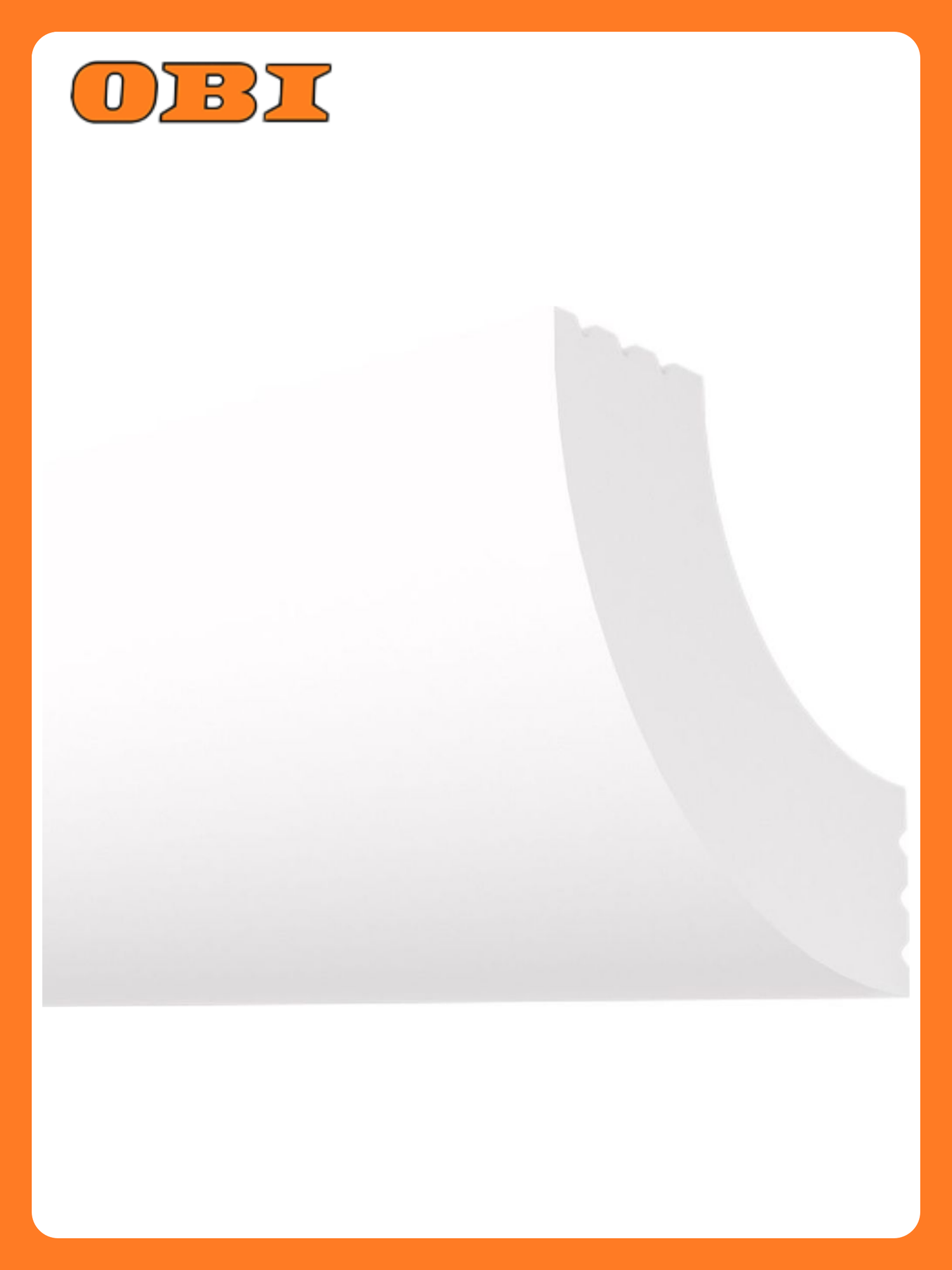 Плинтус потолочный плинтэкс A 20/20 белый 20x20 мм