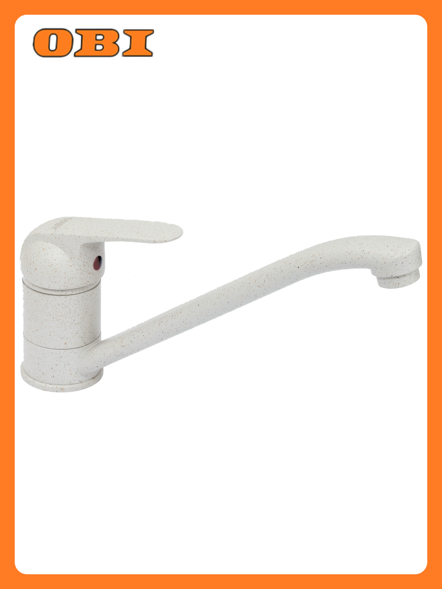 Смеситель для кухонной мойки ARGO ECHO 40-01 поворотный излив, бежевый