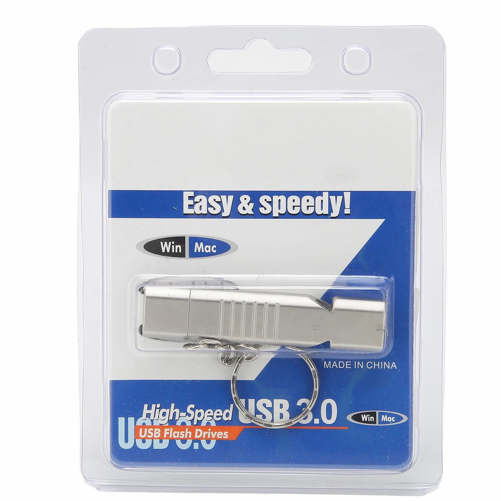 USB3.0 Флешка 16GB, ударопрочная, компактная, со свистком