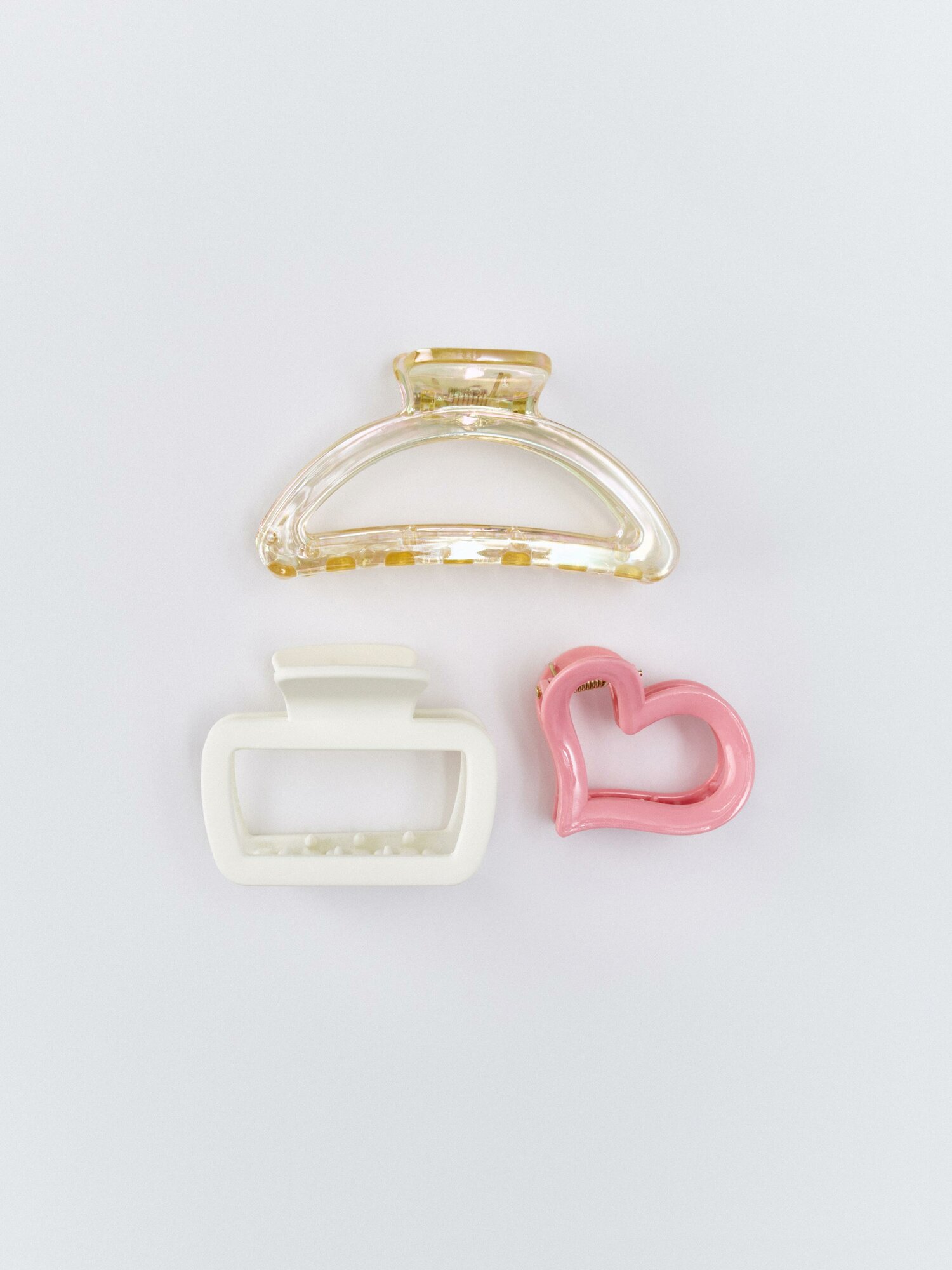 Крабики для волос в наборе из 3 шт.