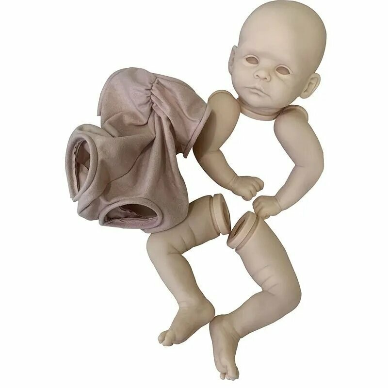 Неокрашенный и разобранный набор кукол-реборнов, размер готовой куклы 48 см, Reborn Joleen