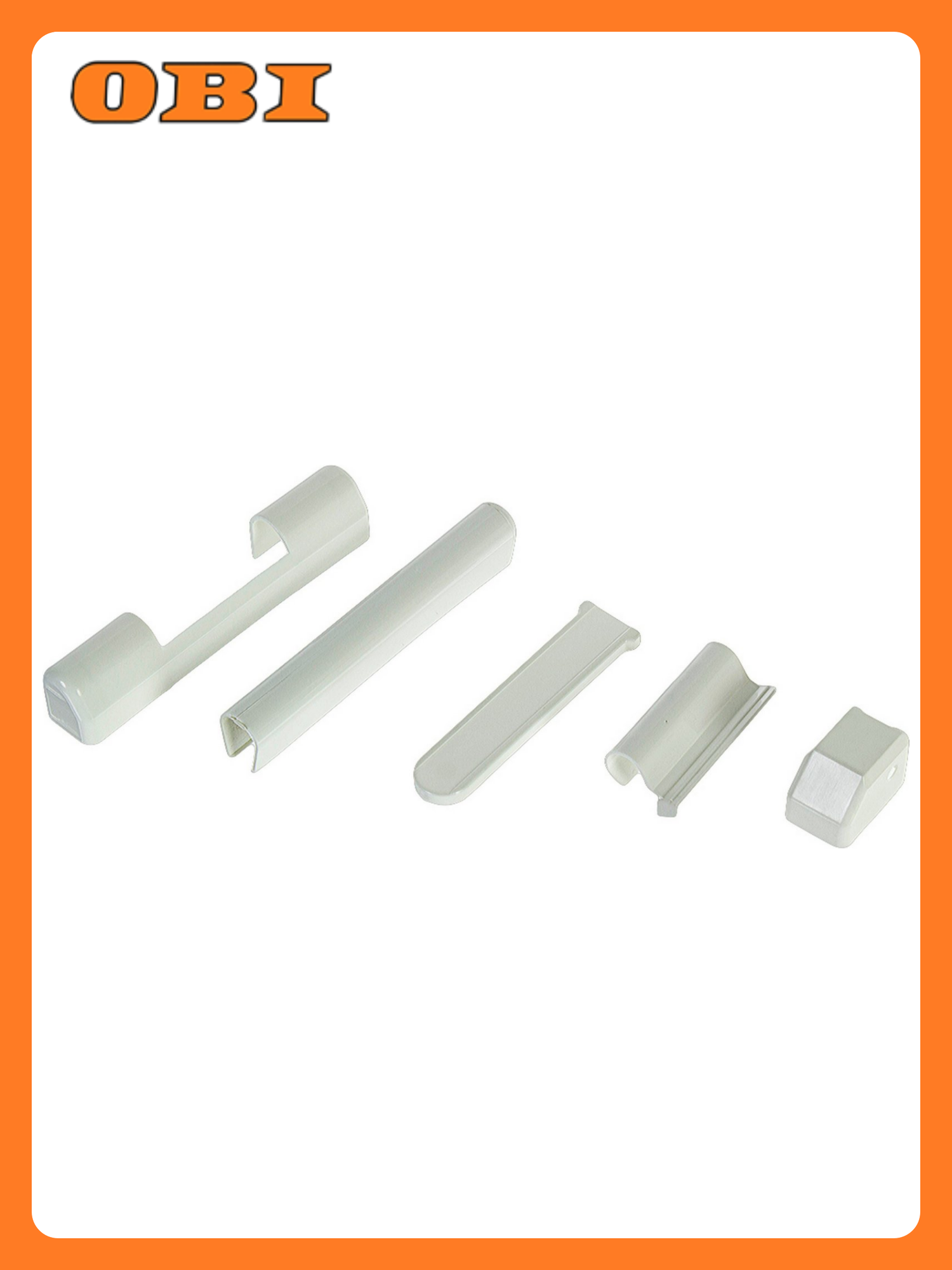 Комплект декоративных накладок для петель ПВХ окон - пакет Tech-Krep