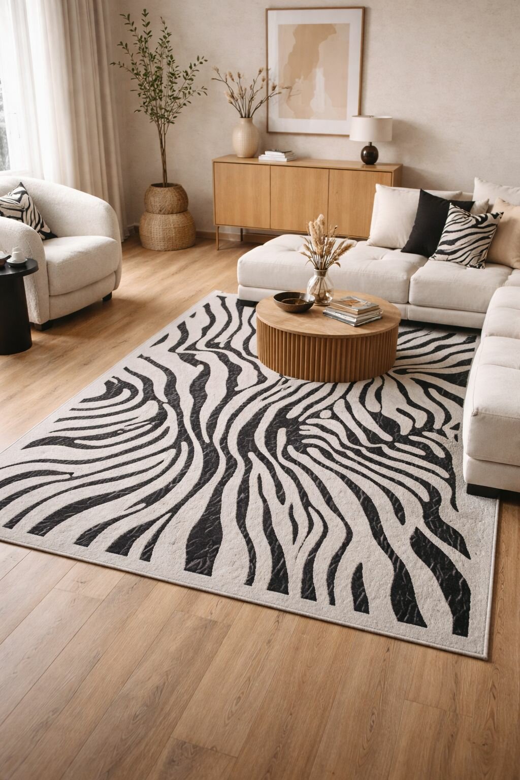 Ковер палас на пол настенный размер: 1,5х2,0 м (150 х 200 см) безворсовый в спальню гостиную на кухню на стену шкура