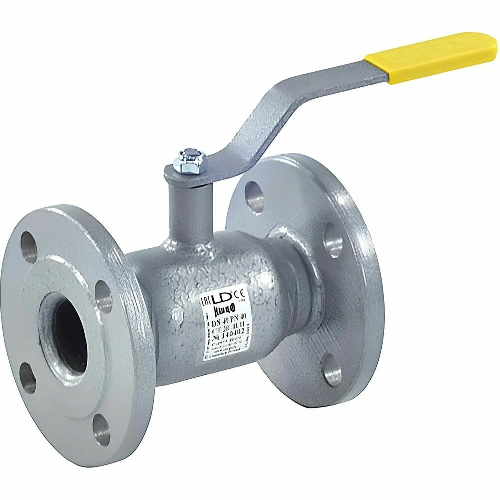Фланцевый полнопроходной стальной кран шаровой LD КШ. Ц. Ф 050.040. П/П.02 007-4467