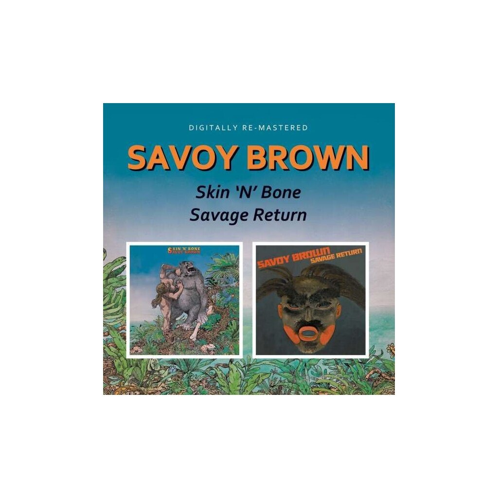 Диск Savoy Brown - Skin'N'Bone / Savage Return (2 CD)