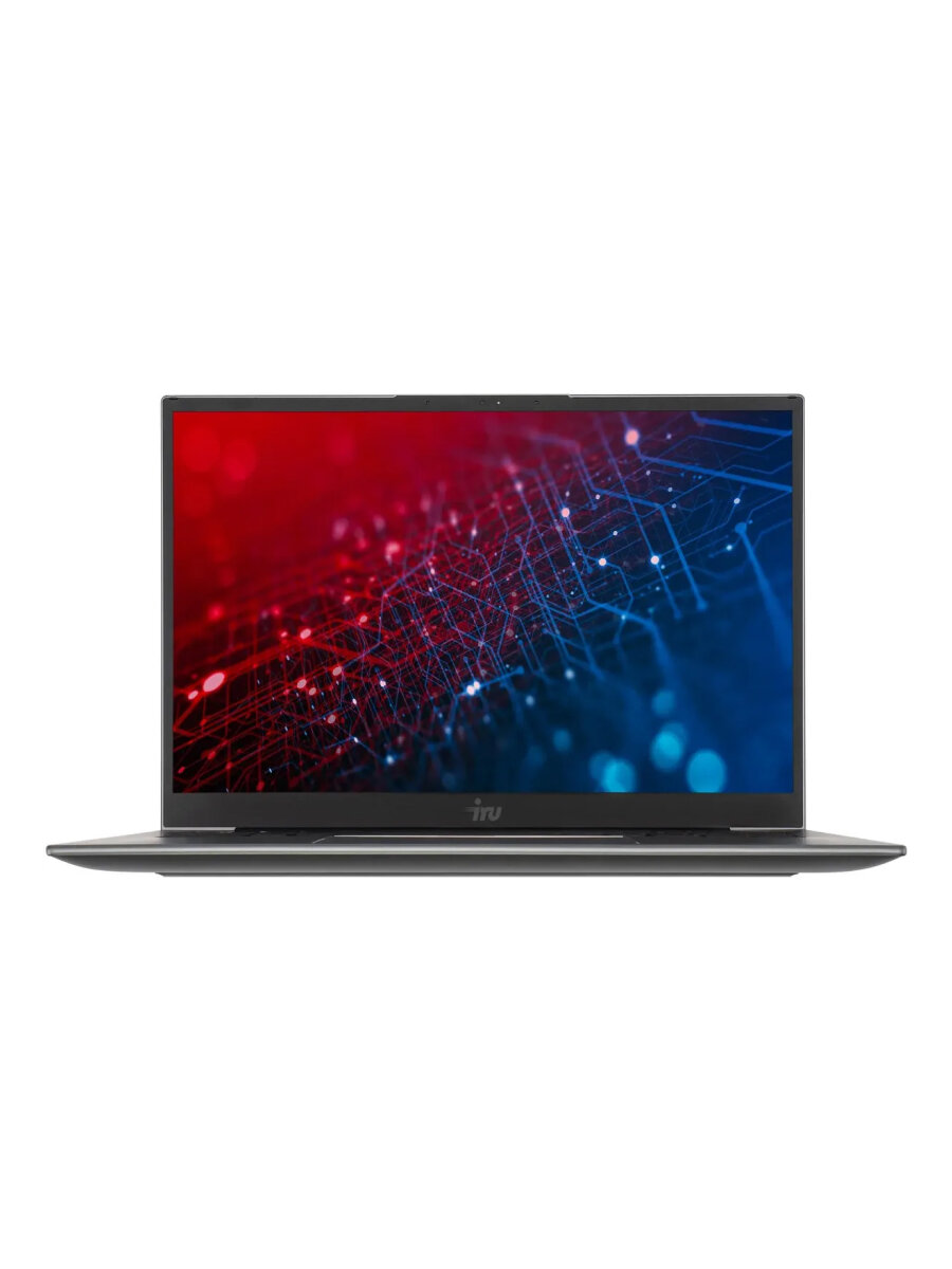 Ноутбук 14" IPS FHD IRU Planio 14INPR grey (Intel N100/16Gb/512Gb SSD/VGA int/noOS) (2078487)