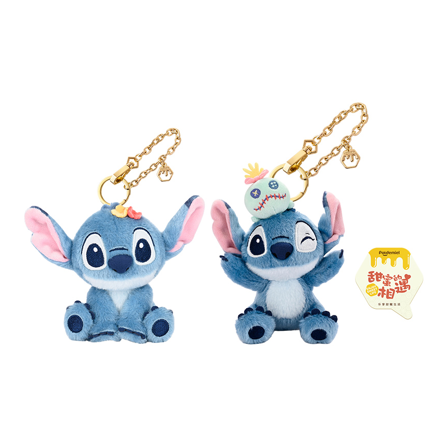 POTDEMIEL X Disney Стич Милый стиль и причудливые куклы Мягкая игрушка 11 см 25 см 52 см 28 см Высота 16 см