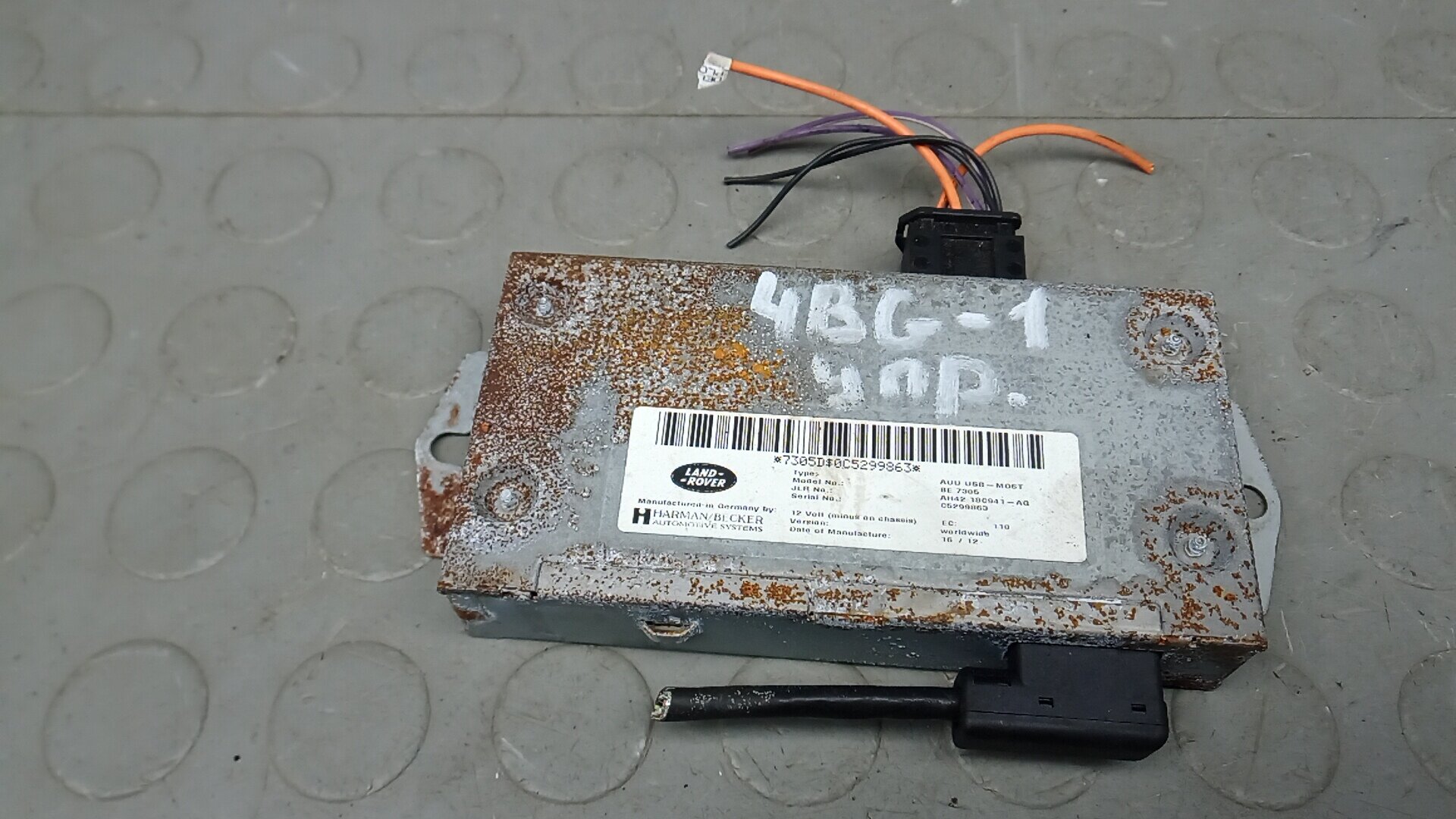 Блок управления LAND ROVER RANGE ROVER 3, Номер ah4218c941ag