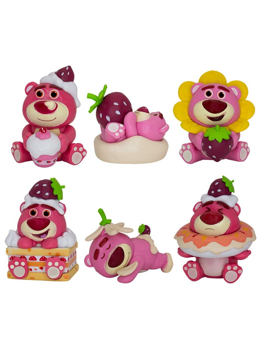 Набор фигурок Михи Михи "История игрушек Лотсо", 6 шт, ПВХ, 7 см