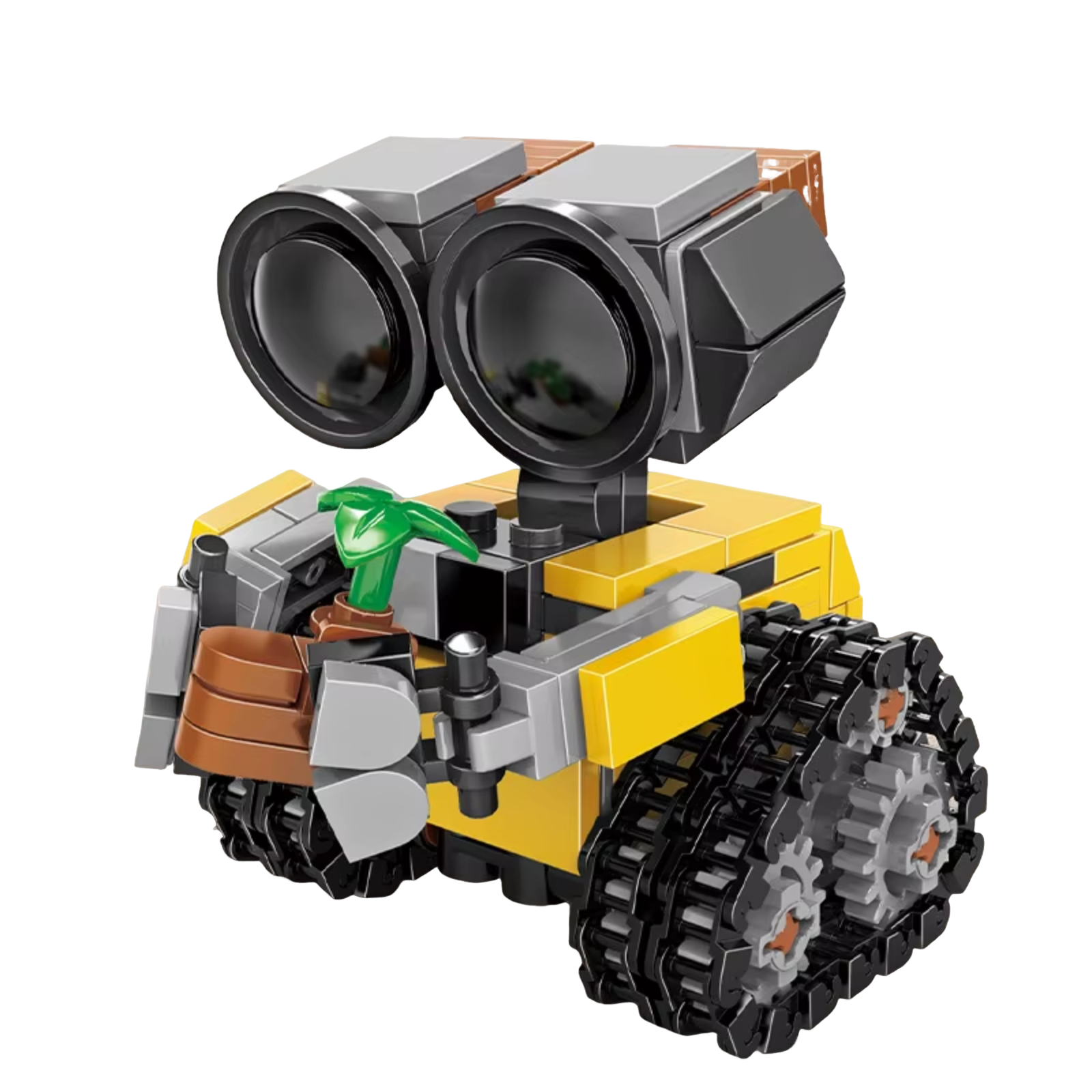 Конструкционные блоки для роботов, робот Wall-E, номер продукта: NO.8886, спецификации цветного ящика: 19*26*9cm, количество частиц: 687 PCS, материал: пластик/пластик