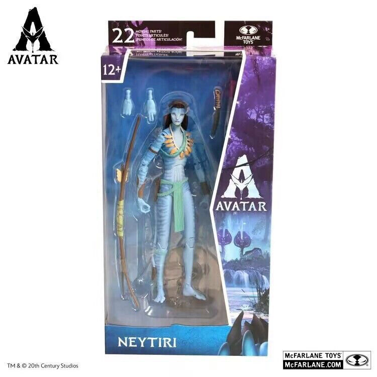Фигурка/модель Джека Нейтири из фильма «Аватар: Путь воды 2» от McFarlane, украшение.