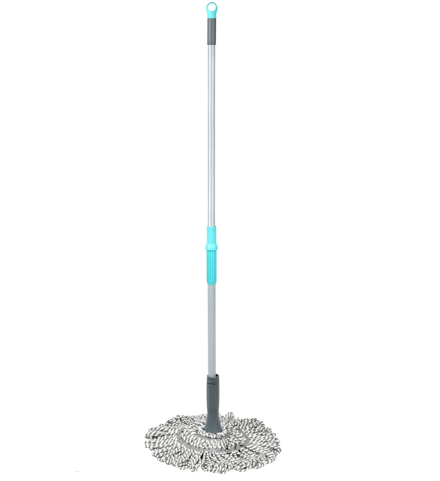 Поломой рыжий КОТ "Твист Pro" MopM13, 134 см, насадка МОП микрофибра, с отжимом, телескопическая ручка