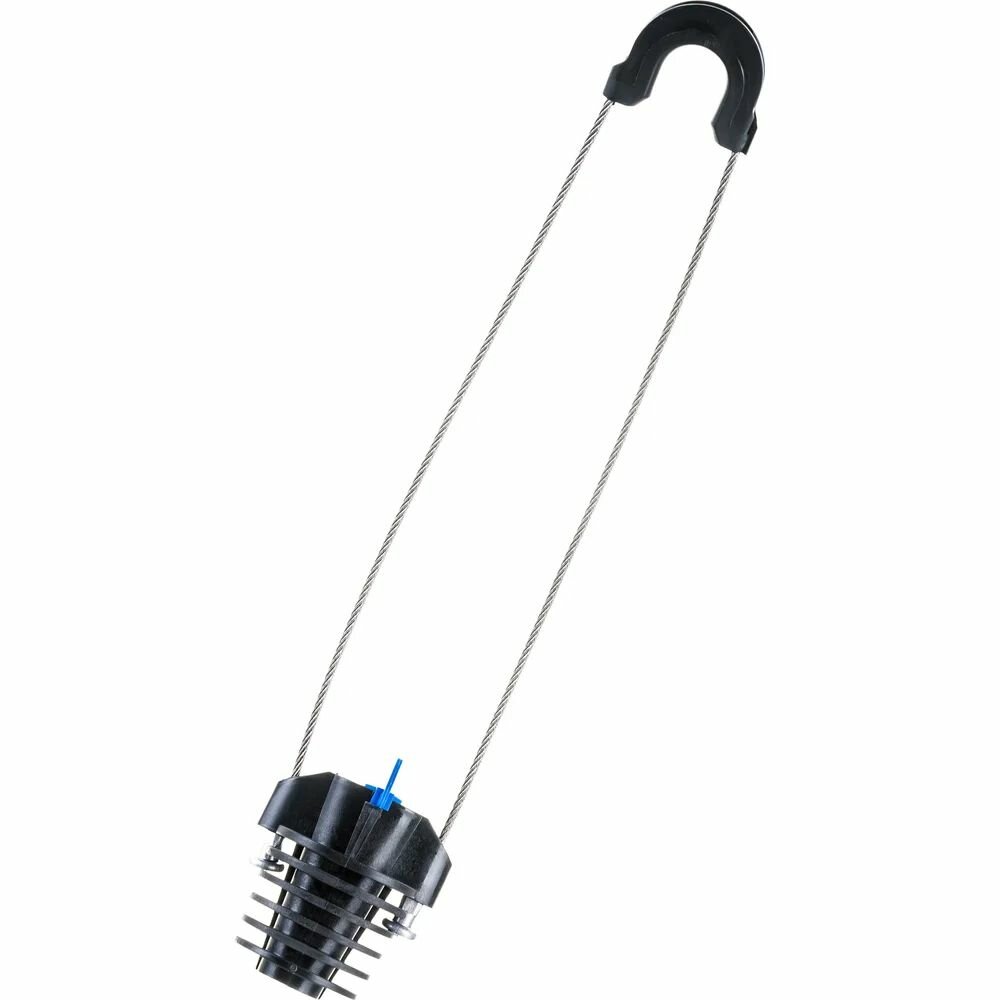 Анкерный зажим NIKOMAX, для кабеля типа "8", диаметр тросса до 5 мм, 2 кН NMF-AL-TCA-P-2