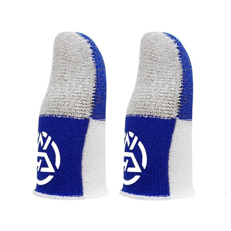 Сенсорные протекторы из проводящего волокна, Белый и голубой