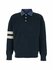 Свитер DSQUARED2 Denim-collar stripe sweater, размер S, , синий