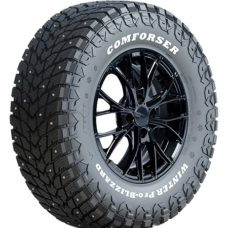 Зимние автошины Comforser Winter Pro-Blizzard (шип) 33/12,5 R20 114Q OWL, Left, 10PR SN222801As