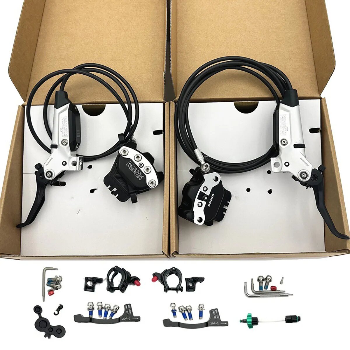 SRAM Maven Ultimate тормоза 4 поршня