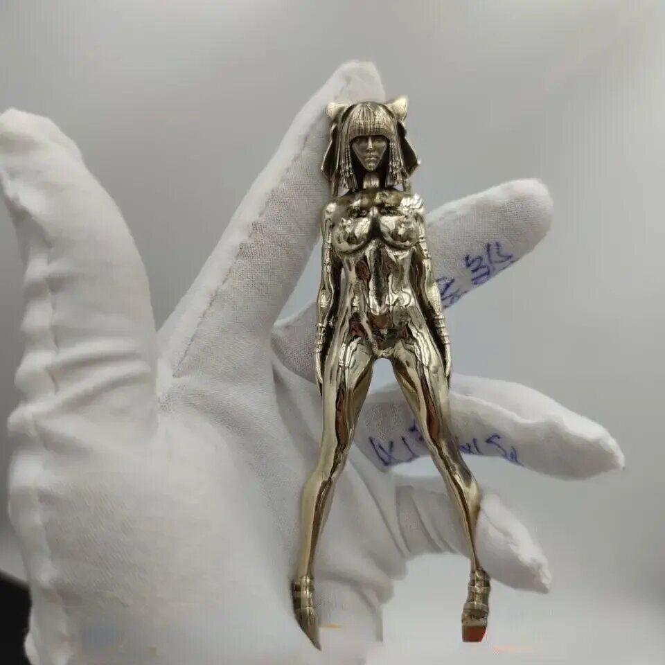 Латунная статуэтка Клеопатра 4,3 дюйма