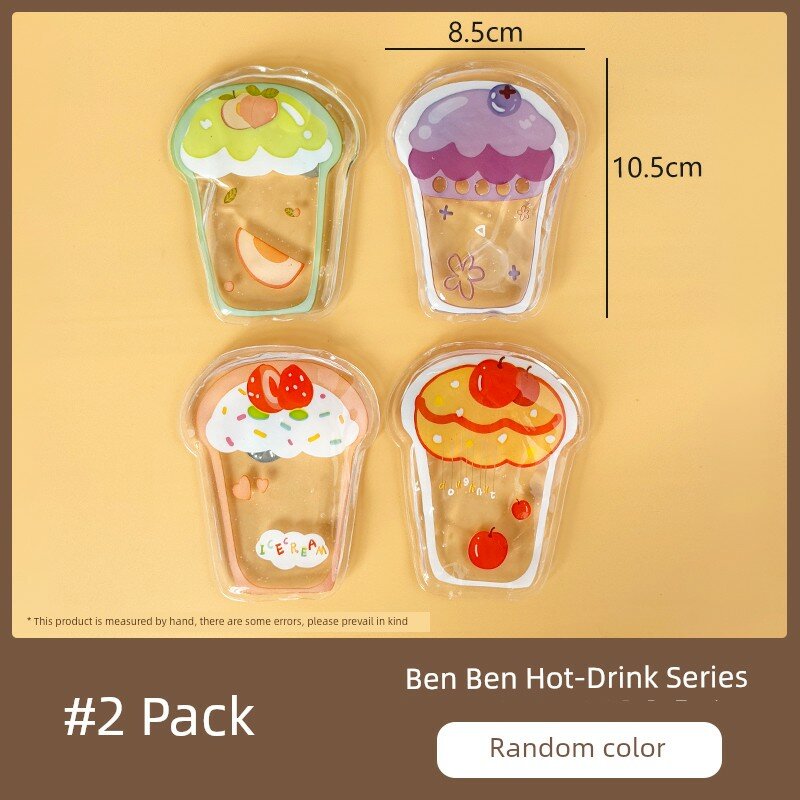 Детский мультяшный грелка для рук, портативный, самонагревающийся, многоразовый карманный грелка для учащихся начальной