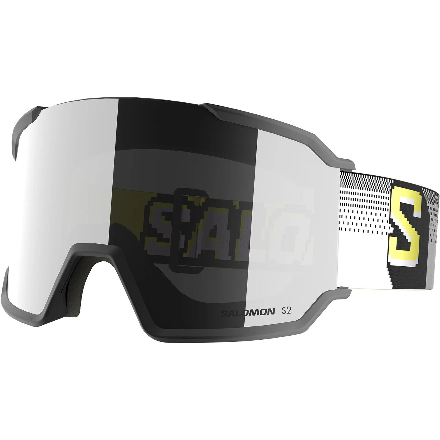 Горнолыжные очки Salomon S/View 3 ML Black Cat. 2 25/26 Черный, для мужчин