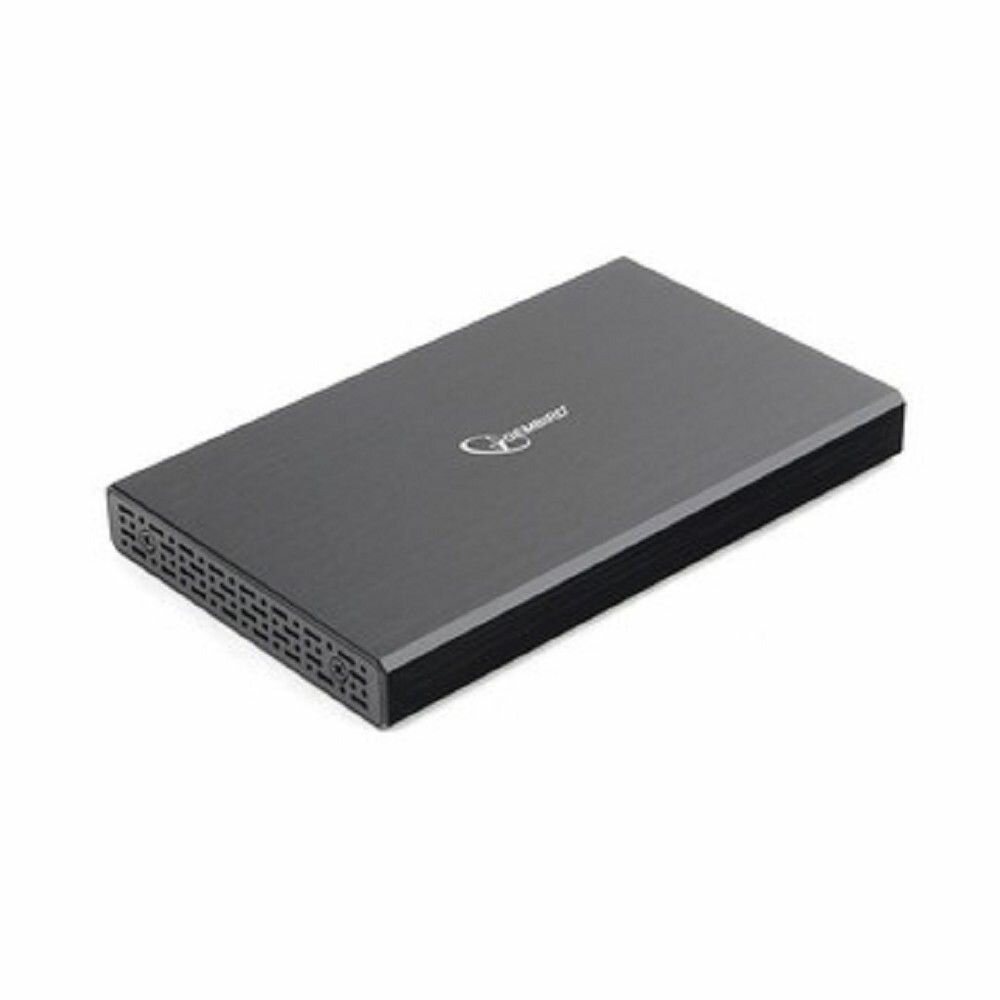 Gembird Контейнер для HDD EE2 - U3S - 55 Внешний корпус 2.5" чёрный, USB 3.0, SATA, до 2 Тб, алюминий