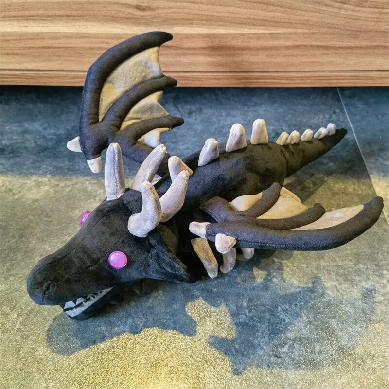 Мягкая игрушка Адопт Ми теневой дракон Плюшевые игрушки adopt me pets