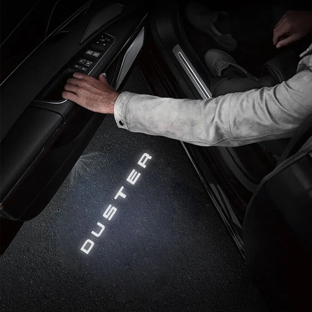 Проекция логотипа автомобиля Для Renault Duster 2009 2010 2011 2012 2013 2014 2015 2016 2017 2018 2019 2020 2021 2022, Рено Дастер светодиод Подсветка