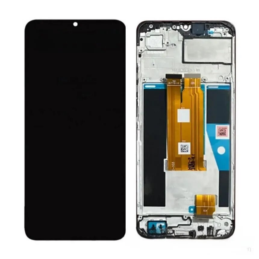 Дисплей(экран) для Realme C61 RMX3933 (реалми с61) в сборе с тачскрином рамкой