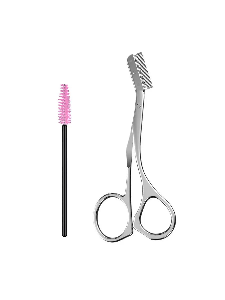 Многофункциональные ножницы для бровей с гребнем