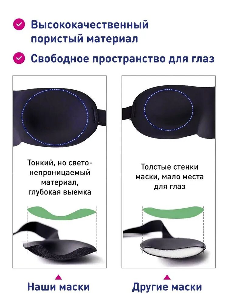 Маска для сна — фото 1