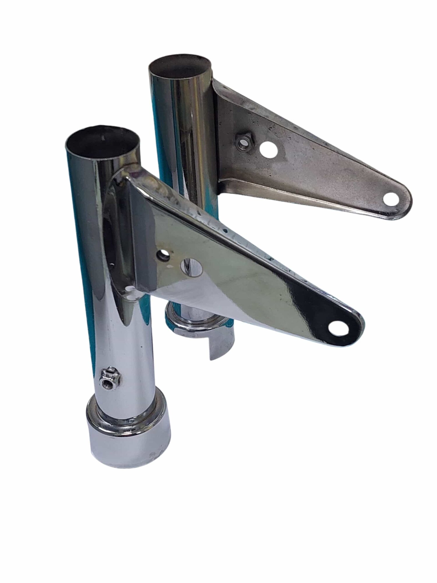 Крепеж фары левый+ правый DELTA, ALPHA хром