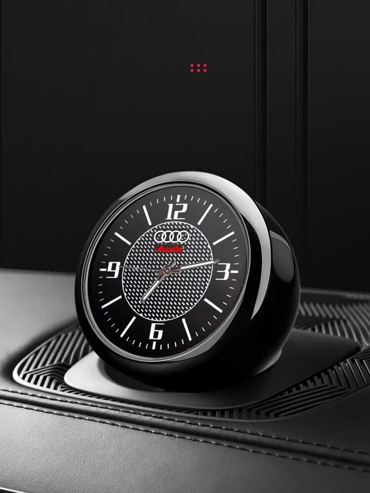 Автомобильные часы, украшения для автомобильных часов для Audi A1 A3 8P 8L A4 A5 B6 B7 A6 A7 C5 C6 4F Q3 Q5 Q7 Q8 TT S3 S4 S6 RS, аксессуары Audi